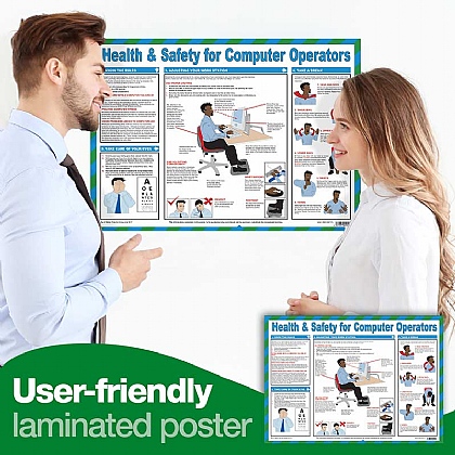 Office Safety Guidance Poster (A2, Laminated) | Health & Safety Posters ...