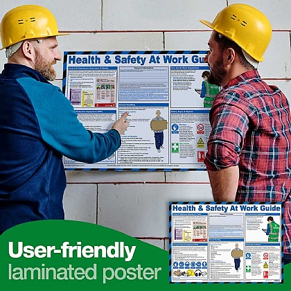Office Safety Guidance Poster (A2, Laminated) | Health & Safety Posters ...
