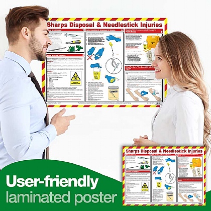 Workplace First Aid Guide Poster (A2, Laminated) | First Aid Online