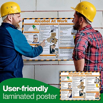 Safe Manual Handling Guidance Poster (A2, Laminated)