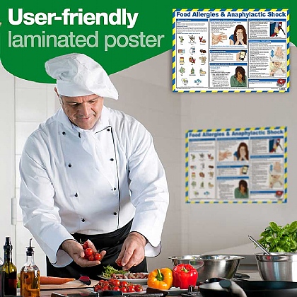 Safe Manual Handling Guidance Poster (A2, Laminated)