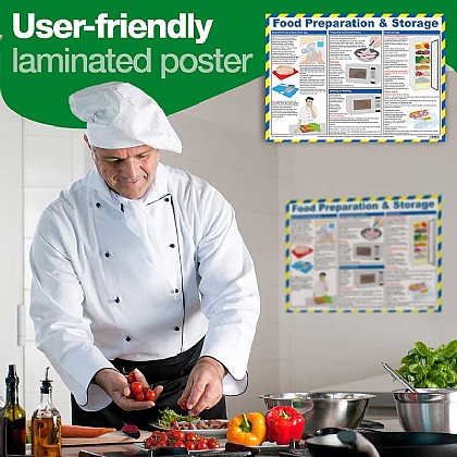 Correct Chopping Board Poster | First Aid Online