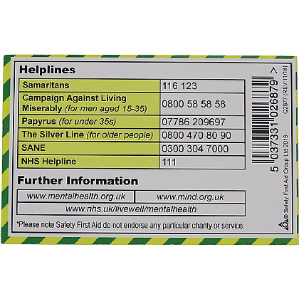 First Aid Guidance Leaflet | First Aid Online